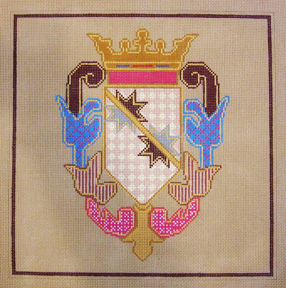 Needlepoint Crest Canvas – Needlepoint Inc