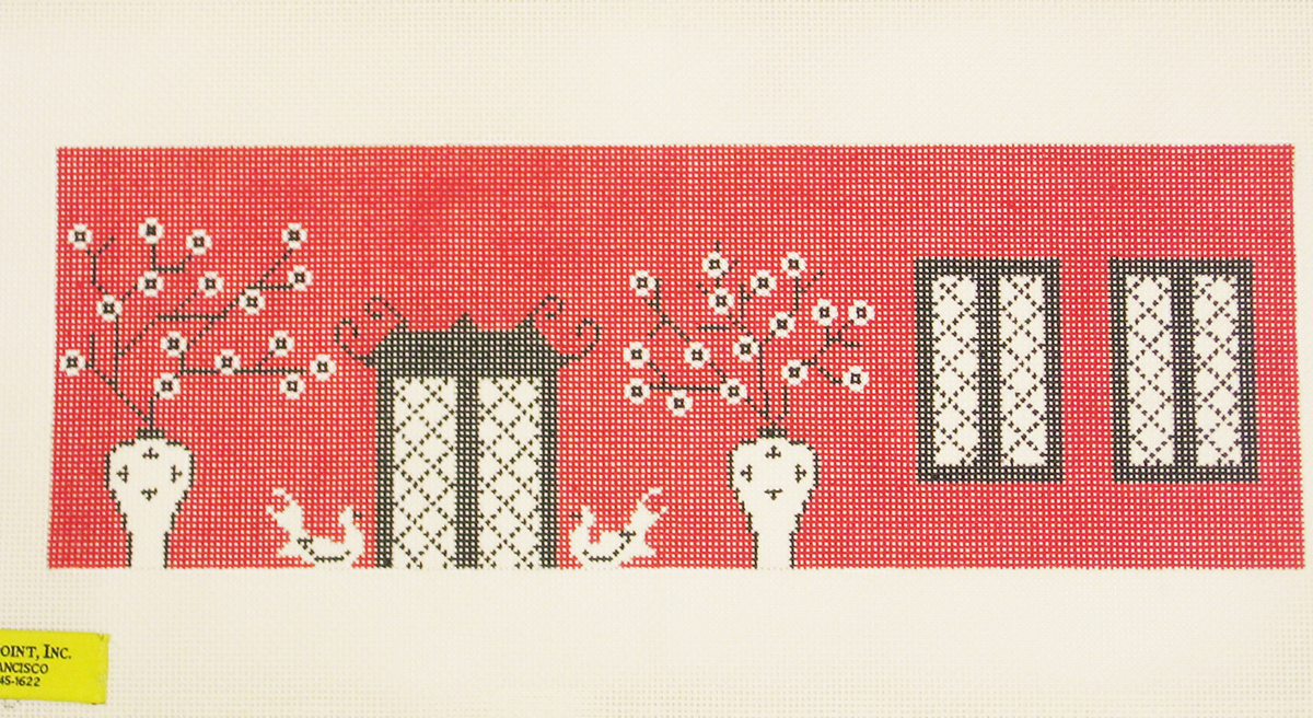 Needlepoint Pagoda Canvas – Needlepoint Inc