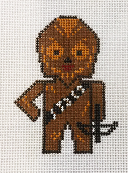 Needlepoint Chewbacca Canvas – Needlepoint Inc