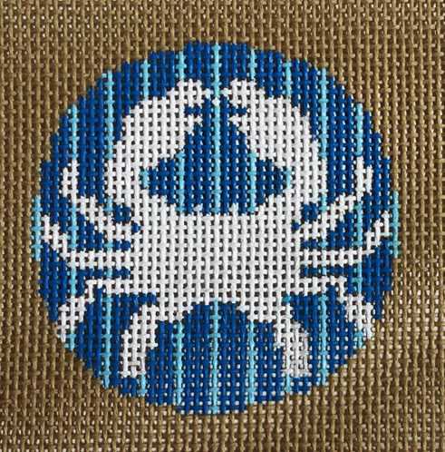 Needlepoint Crab Canvas – Needlepoint Inc