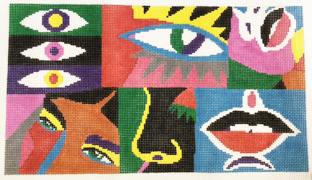 Needlepoint Abstract Canvas – Needlepoint Inc