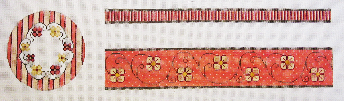 Needlepoint Large Round Floral Box Canvas – Needlepoint Inc