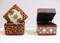 Needlepoint Large Square Asian Design Box Canvas – Needlepoint Inc