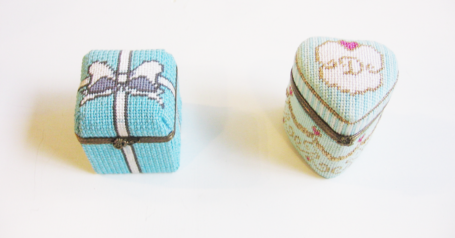 Needlepoint Large Heart Box Canvas – Needlepoint Inc