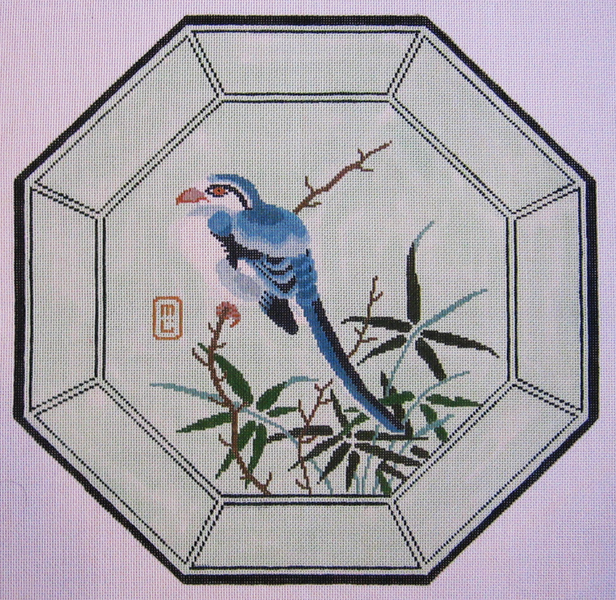 Needlepoint Blue Bird Canvas – Needlepoint Inc