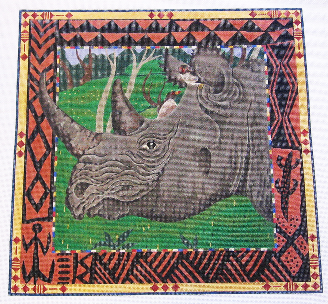 Needlepoint Rhino Canvas – Needlepoint Inc