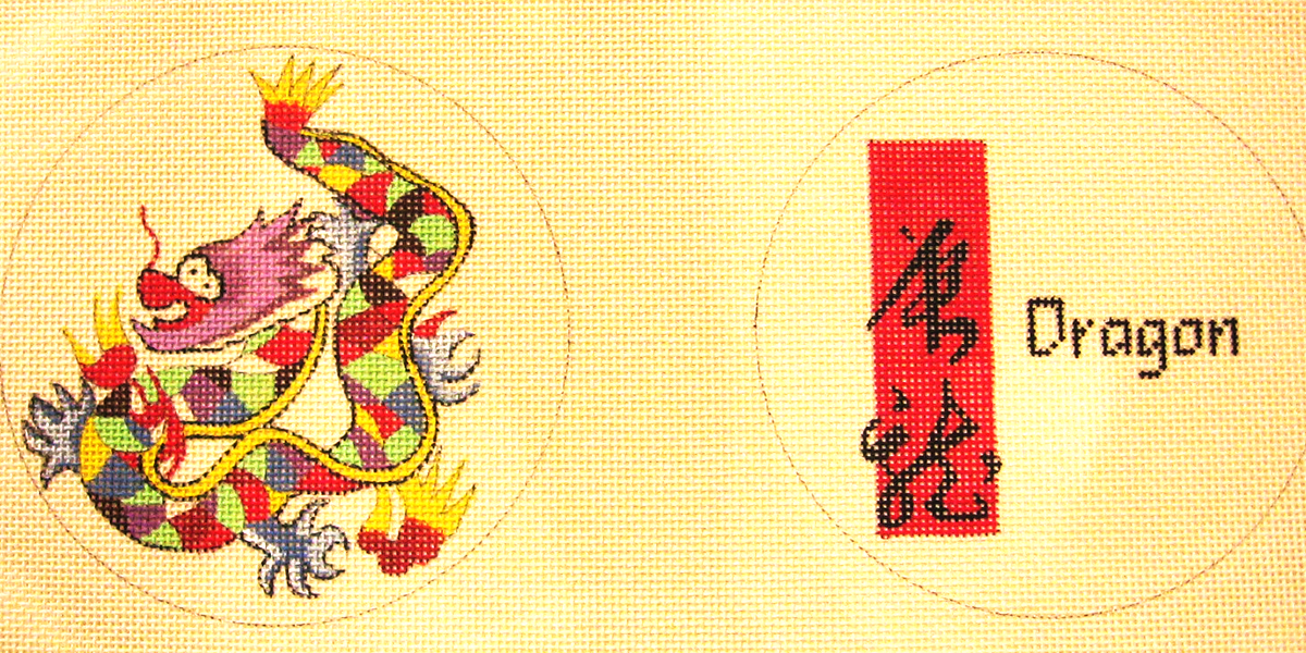 Needlepoint Dragon Canvas – Needlepoint Inc