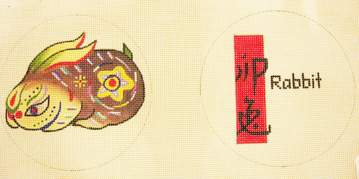 Needlepoint Rabbit Canvas – Needlepoint Inc